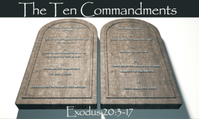 10 Commandments in the Old Testament - Exodus (20:3-17)